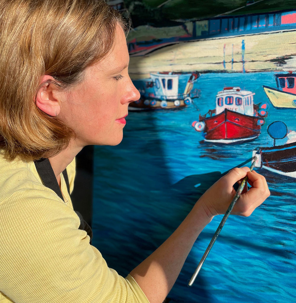 About - Hannah Oram | Devon Artist